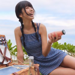 [본사직영] 여성 부클 자가드 커버업 비키니 세트 네이비 RN-LS2F314-NV - SSG.COM