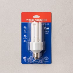 번개표 컴팩트전구 주광색 15W - SSG.COM