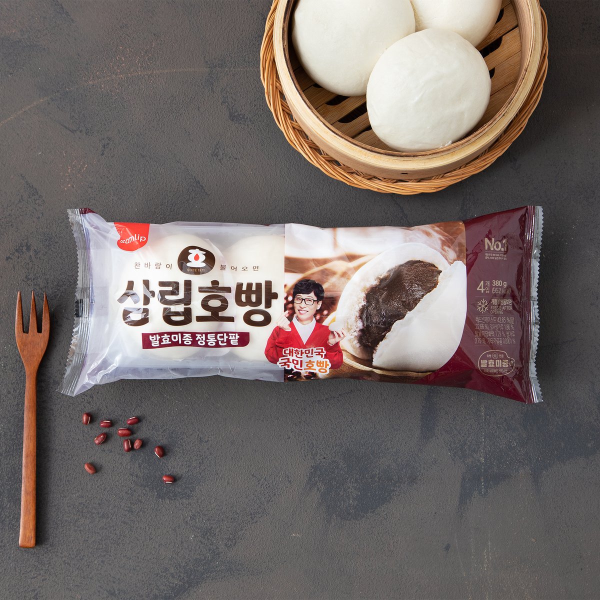 삼립호빵 발효미종 정통단팥 380g - SSG.COM