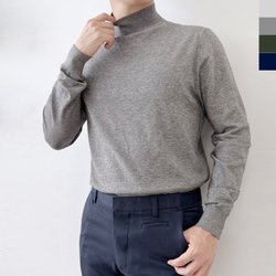 OTT 1014 남자빅사이즈캐시미어기본반목니트 - SSG.COM