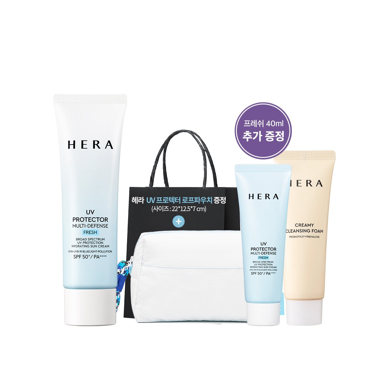 [LIVE단독]NEW UV프로텍터 멀티디펜스 프레쉬 + 대용량 40ml 증정 - SSG.COM