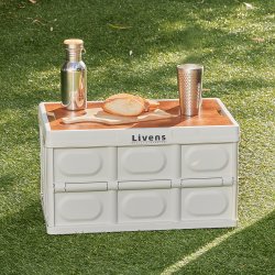 멀티 폴딩 리빙박스(30L 소형/아이보리) 1P - SSG.COM