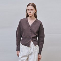 V-NECK CARDIGAN_COCOA - SSG.COM