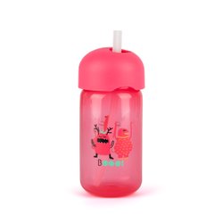 부우 몬스터 빨대컵 340ml 핑크 - SSG.COM