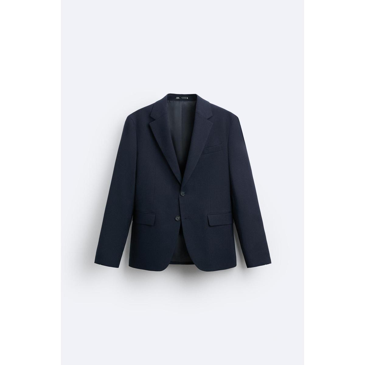 자라 체크 수트 블레이저 5682/115 NAVY BLUE - SSG.COM