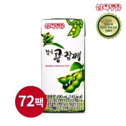 [삼육두유] 검은콩참깨두유 190ml x 72팩 - SSG.COM