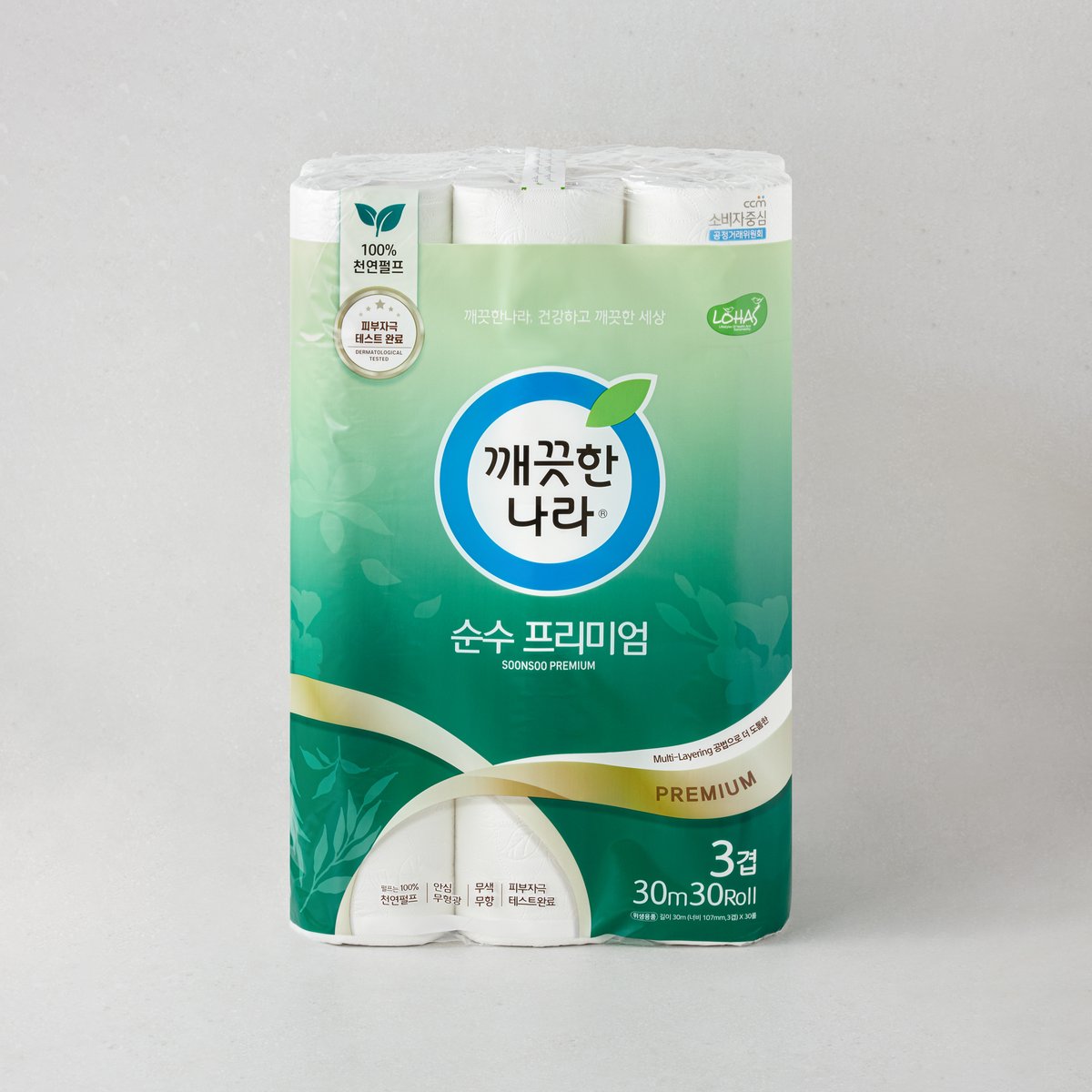 깨끗한나라 순수프리미엄 30m 30롤 - SSG.COM
