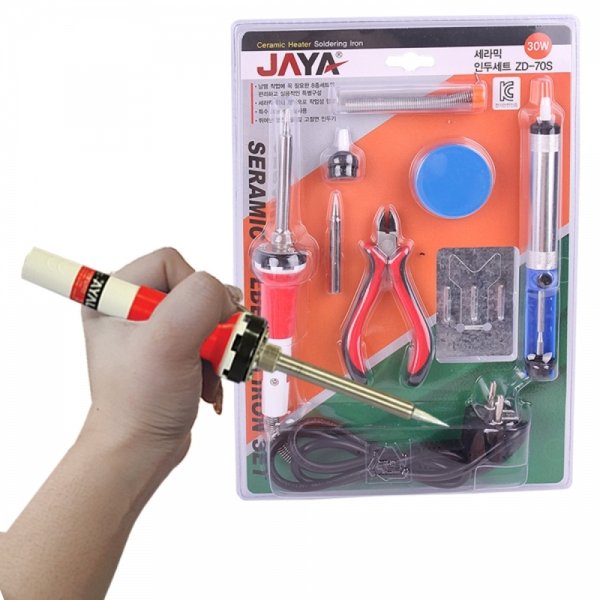 자야 믹 용접 실납 무연납 유연납 납땜기 ZD-70S 391ㅣ납땜 - SSG.COM
