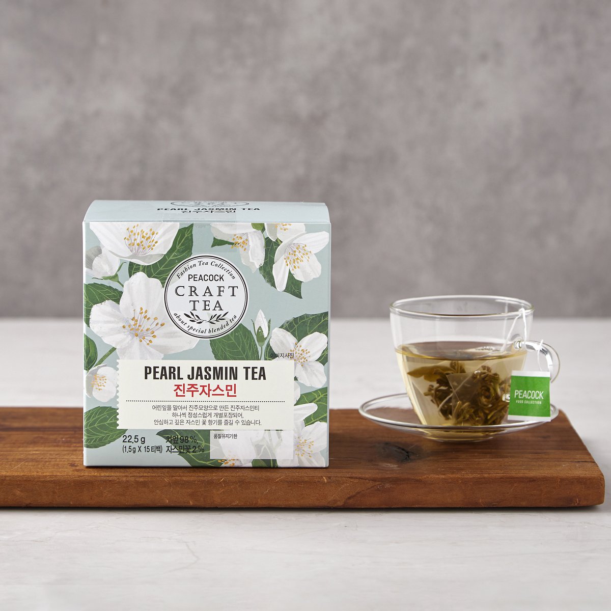 [피코크] 진주자스민차 15입 22.5g - SSG.COM