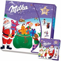 Milka Christmas Friends Advent Calendar 밀카 크리스마스 어드벤트 캘린더 초콜릿 143g ...