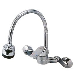 삼정 벽붙이 레버식 온냉수 주방용 수도꼭지 SJ-103 - SSG.COM