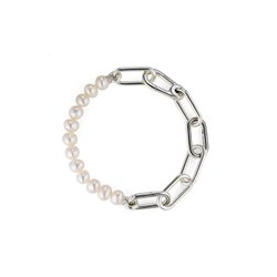 판도라 미 담수 진주 링크 체인 실버 팔찌 599694C01 - SSG.COM