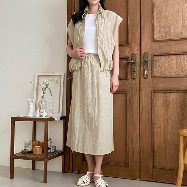 H스타일(DK)제인에어JP스컷세트 여름 여성 상하셋업 투피스 스커트 반팔 자켓 - SSG.COM