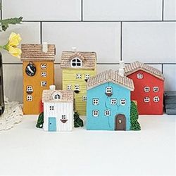 네덜란드 마을 세트 미니어쳐 장식 D15 5P - SSG.COM