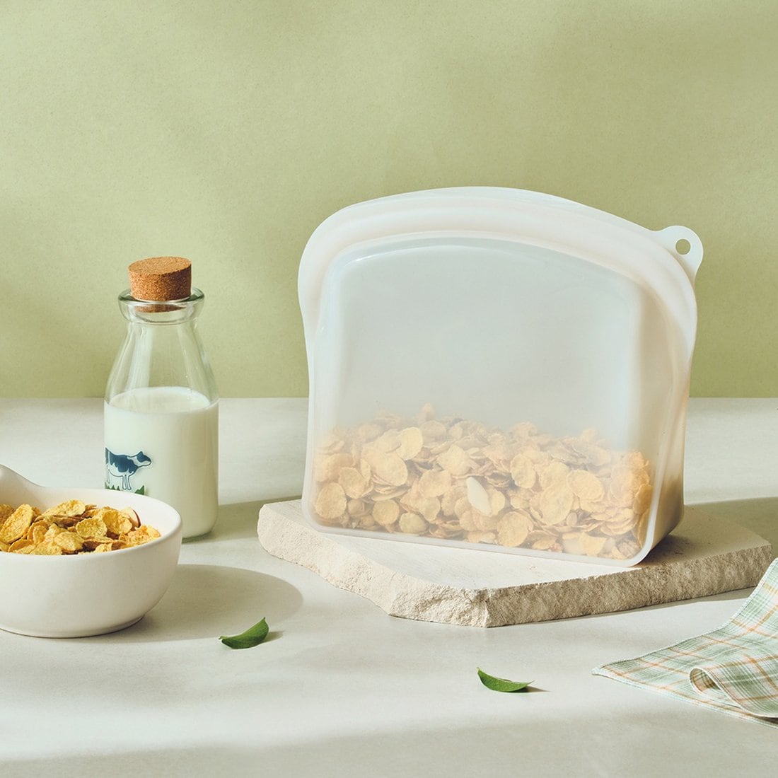 글라스락 셰프토프 둥근 실리콘 지퍼백 1200ml, 믿고 사는 즐거움 SSG.COM