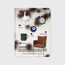 (호환용)CHICHI ROOM OBJECT BLACK/WHITE(아이패드 커버) - SSG.COM