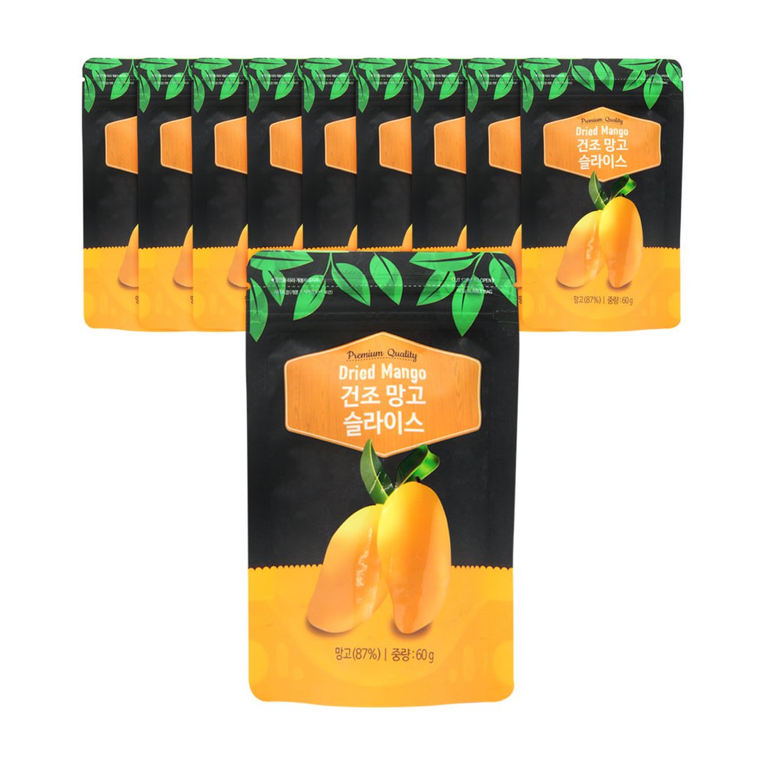 건조 망고 슬라이스 [60gx10개], 믿고 사는 즐거움 SSG.COM