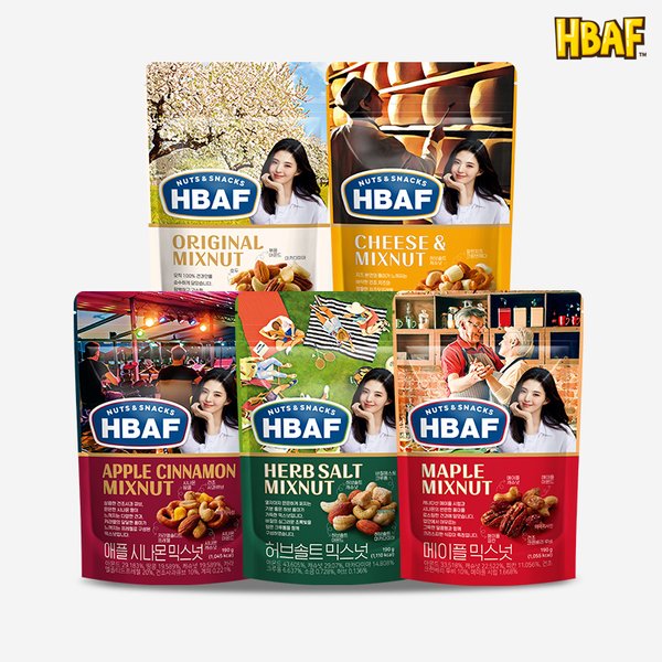 [본사직영] 믹스넛 190g 5종 세트 - SSG.COM