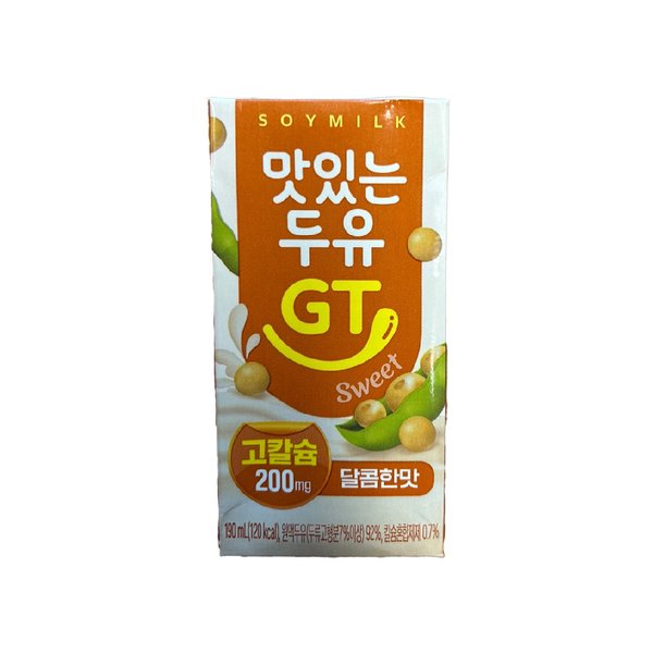 남양 맛있는두유 GT 달콤한맛 190ml 24입 - SSG.COM