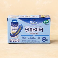 [매일유업] 썬화이버 요거트 플레인 130ml*8 - SSG.COM