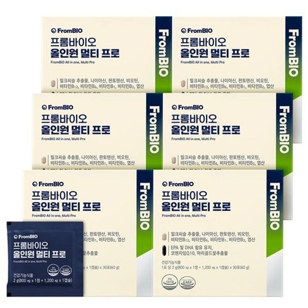 [프롬바이오][정가 270,000원] 프롬바이오 올인원 멀티 프로 30포x6박... - SSG.COM