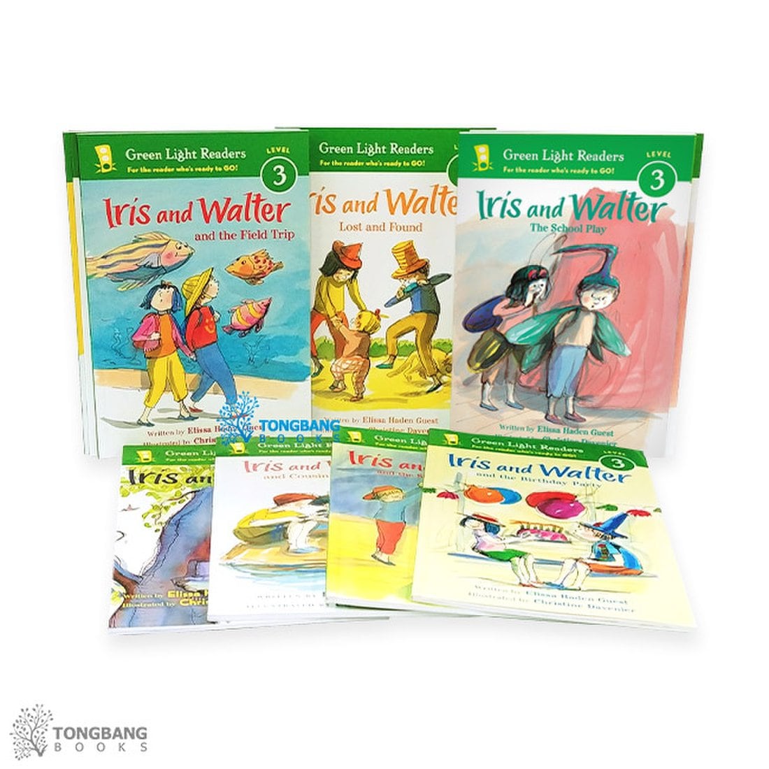 (영어원서) Green Light Readers Level 3 / Iris and Walter 리더스 10종 세트 ...