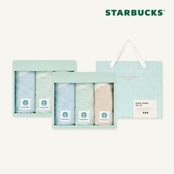 [스타벅스] 스타벅스 핸드 타월 세트 (3P) X 2SET - SSG.COM