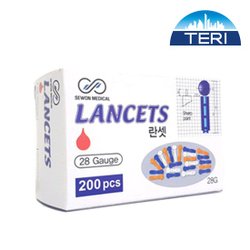 TG 세원 란셋 200P 28G사혈침 국내생산 - SSG.COM