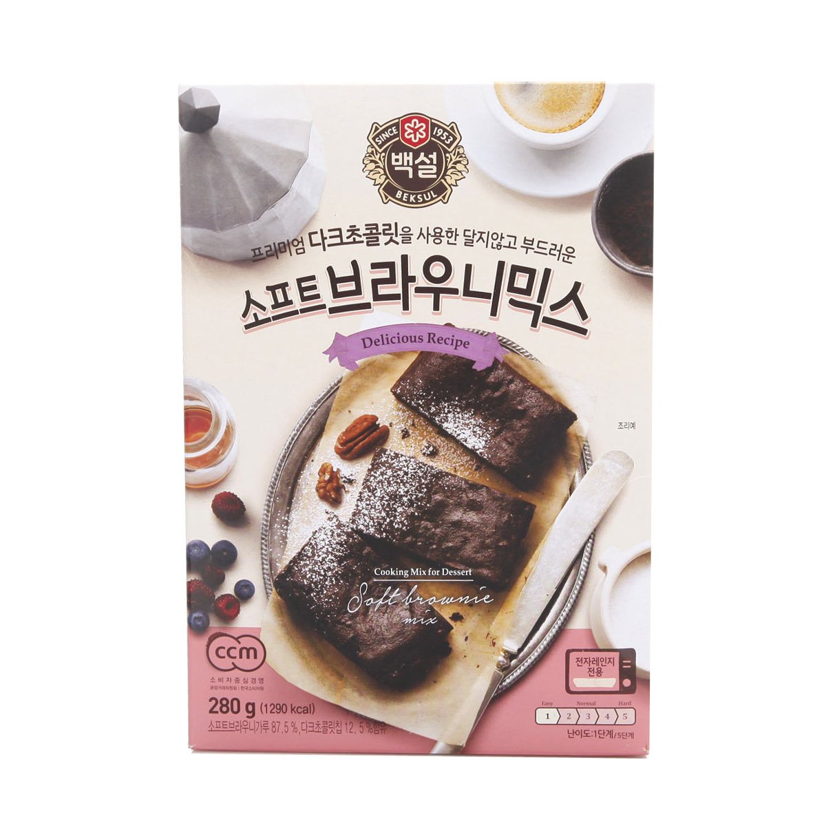 [백설] 소프트 브라우니 믹스 280g - SSG.COM