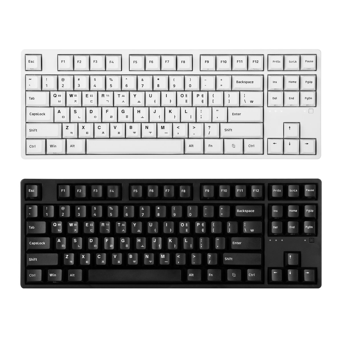 앱코 HACKER KN01 BT 블루투스 텐키리스 무접점 게이밍 키보드 45g - SSG.COM