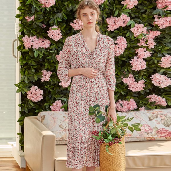 [YAN13] ROSE FRILL LONG OPS_IVORY (2222266) - SSG.COM