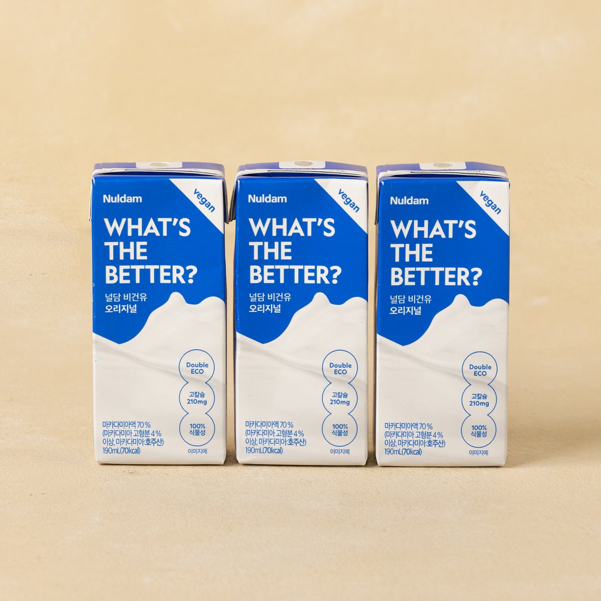 널담 비건유 오리지널 190ml X 3입 - SSG.COM