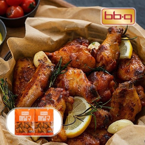 [BBQ] 매콤달콤 구운 닭날개(매달구) 640g x 2팩 - SSG.COM