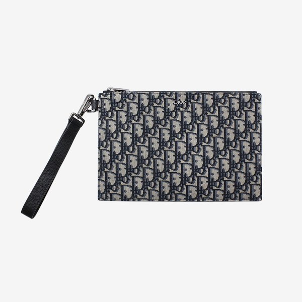 [국내/당일] 디올 오블리크 A5 파우치 클러치백 베이지 블랙 2ESCA338YSE_H05E - SSG.COM