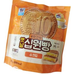 옛날십원빵(슈크림) 270G(6입)/(주)사조대림 - SSG.COM