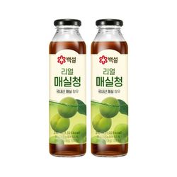 [CJ]백설 리얼매실청 310ml x2개[35010679] - SSG.COM