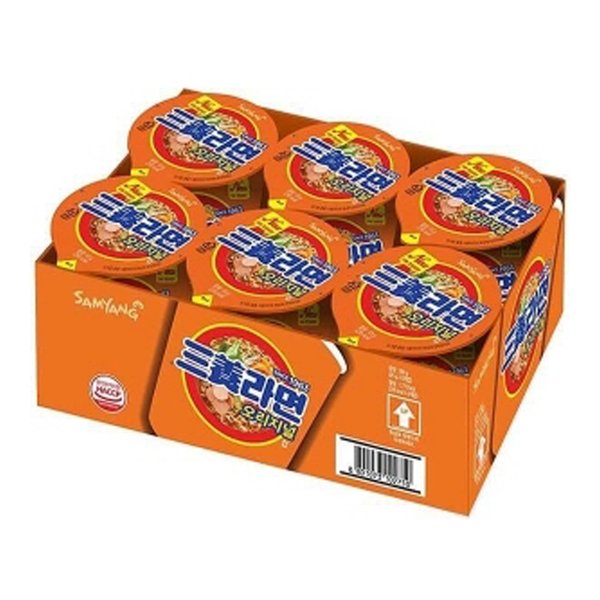 삼양 삼양라면 소컵 65g 6입 x1개 - SSG.COM