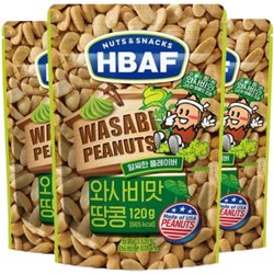 HBAF 와사비맛 땅콩 120g x 10봉 - SSG.COM