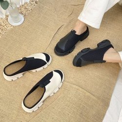 [S]여성 슬리퍼 단화 구두 플랫슈즈 여자신발_j326c_DS - SSG.COM