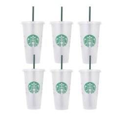 6x 스타벅스 재사용 가능한 콜드 컵 709.8ml - SSG.COM