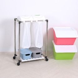 화이트 스윙 분리수거함2P - SSG.COM