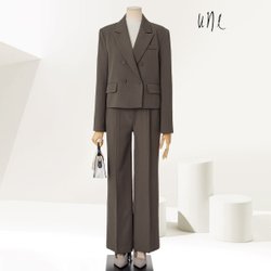 윈(une) [SET]시크더블자켓+슬랙스SET - SSG.COM