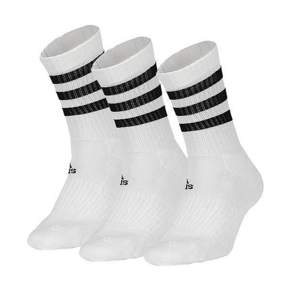 아디다스 스포츠양말 3S 쿠션 크루 3입 (DZ9346) - SSG.COM