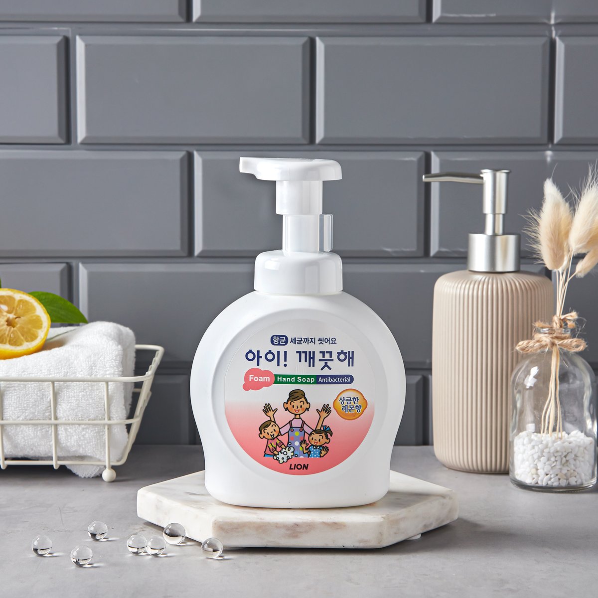 아이깨끗해 거품형 레몬 490ml용기 - SSG.COM