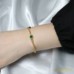 여자 순금 팔찌 오블롱 원석 24K 7.5g - SSG.COM