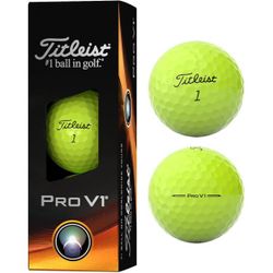 일본 타이틀리스트 골프공 Titleist PRO V1 23 Yellow Pack of 3 . YEL 1506659 - SSG.COM