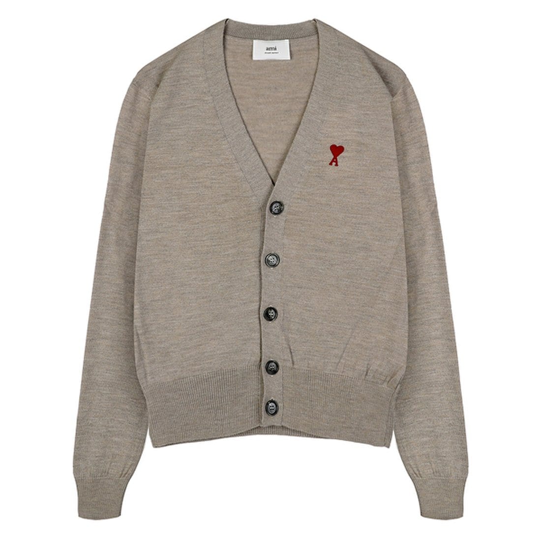 [아미]23FW HKC111 KN0025 265 남성 하트 로고 가디건 베이지, 믿고 사는 즐거움 SSG.COM
