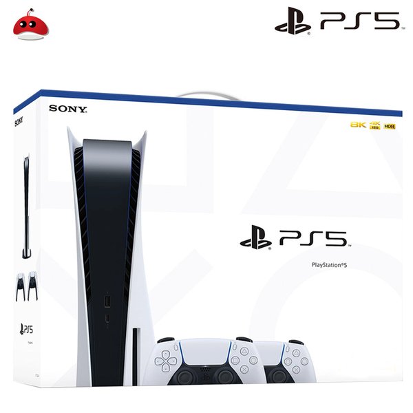 PS5 본체 디스크에디션 듀얼센스 번들 패키지 신형 1218A 무선 컨트롤러 2개 - SSG.COM