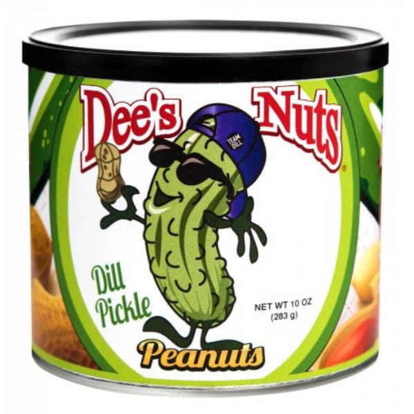 Dees Nuts Dees Nuts 땅콩 딜 피클 맛 10 온즈 깡통 - SSG.COM