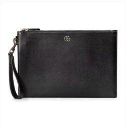 [해외직구] 22SS 구찌 GG 마몬트 레더 클러치 475317 0YK0N 1000 - SSG.COM